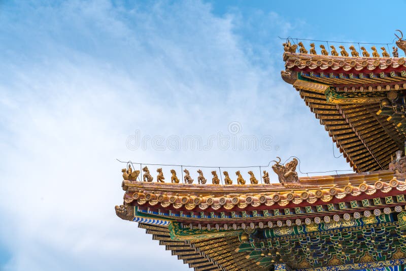 The palace roof stock image. Image of museum, buildings - 102196573