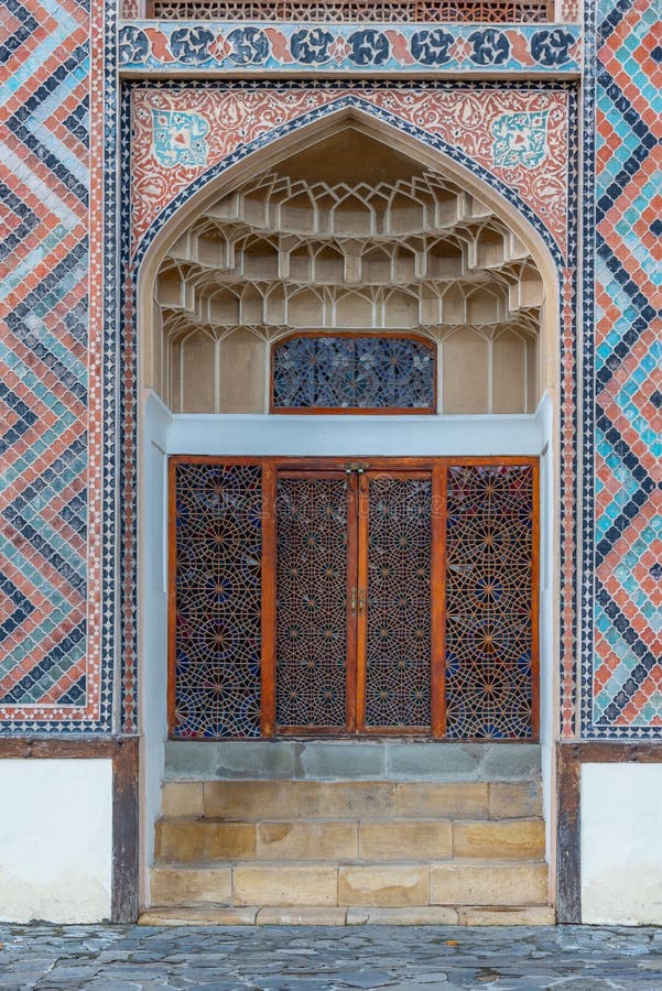 The Palace of Shaki Khans in Azerbaijan Stock Photo - Image of summer ...