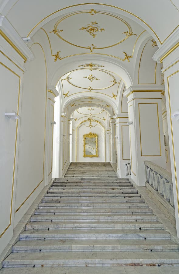 Palace stair. stock photo. Image of mansion, elegance - 36338000