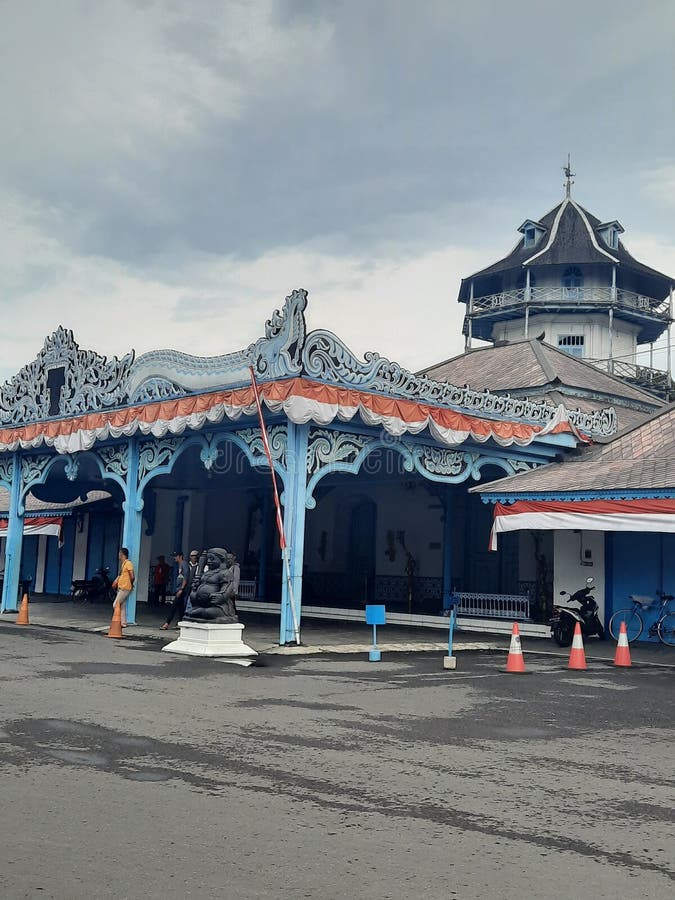 The palace of Surakarta editorial stock image. Image of java - 262727264