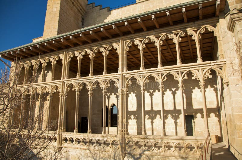 Palace terrace stock photo. Image of carved, cloister - 8326648