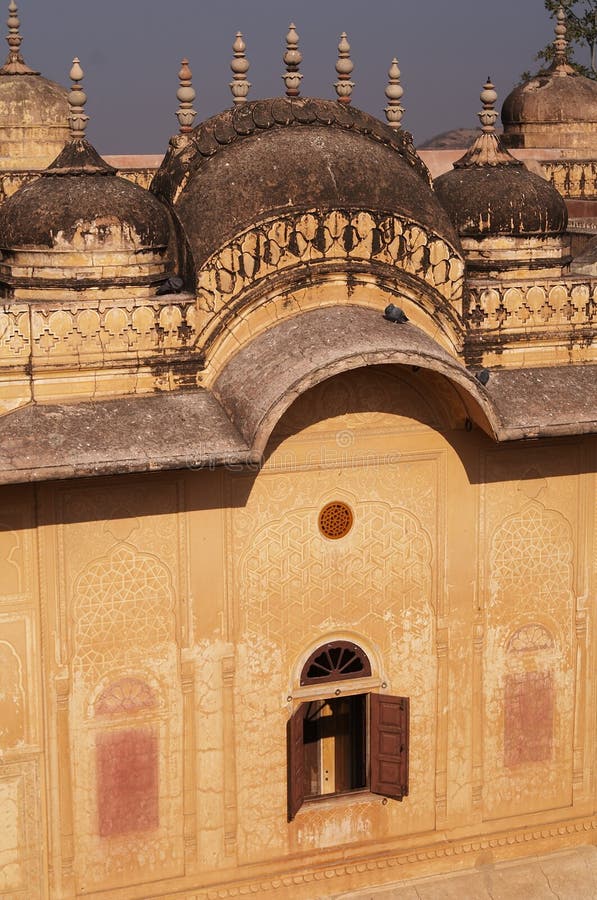 Palace in Tiger Fort stock image. Image of dome, window - 3956273