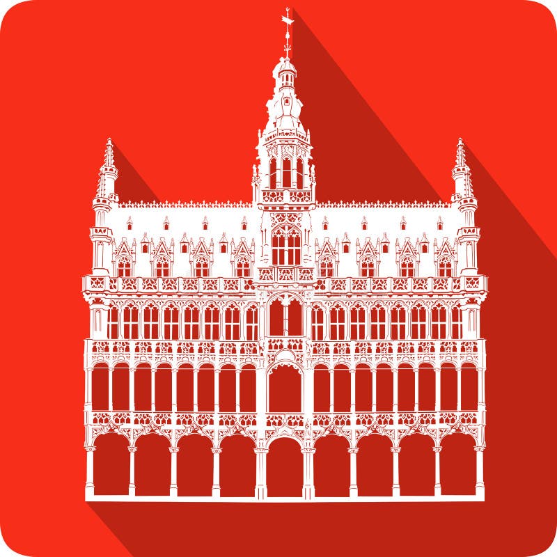 Palace, Vector Illustration Stock Vector - Illustration of museum ...