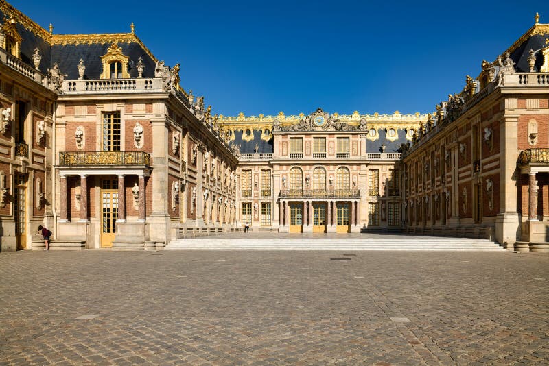 The Palace of Versailles. Paris France Editorial Stock Image - Image of ...