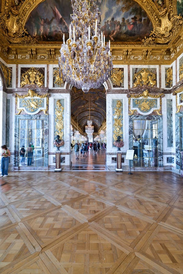 The Palace of Versailles. Paris France Editorial Image - Image of wood ...