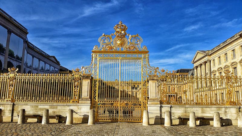 Palace of Versailles in Paris France Stock Image - Image of paris, king ...