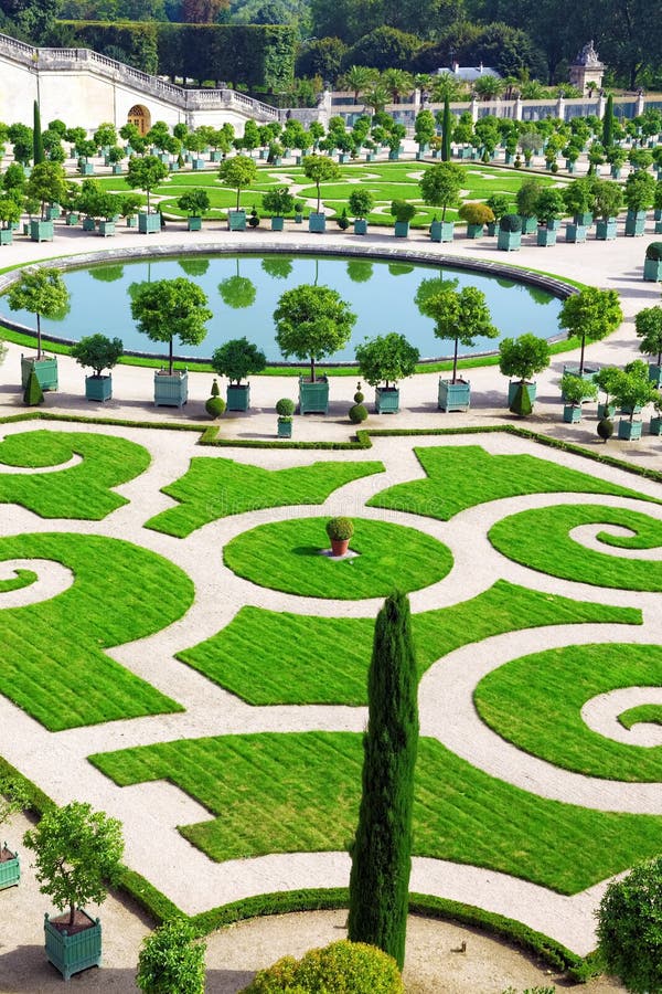 Palace Versailles, Royal Orangery. Stock Photo - Image of orangerie ...