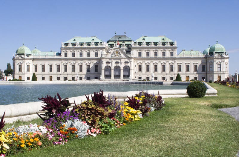 Palace in vienna stock image. Image of belvedere, palace - 3007119