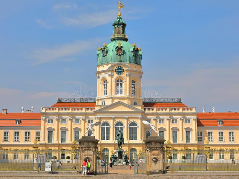 The Fence of Charlottenburg Palace Schloss Charlottenburg, Berlin ...