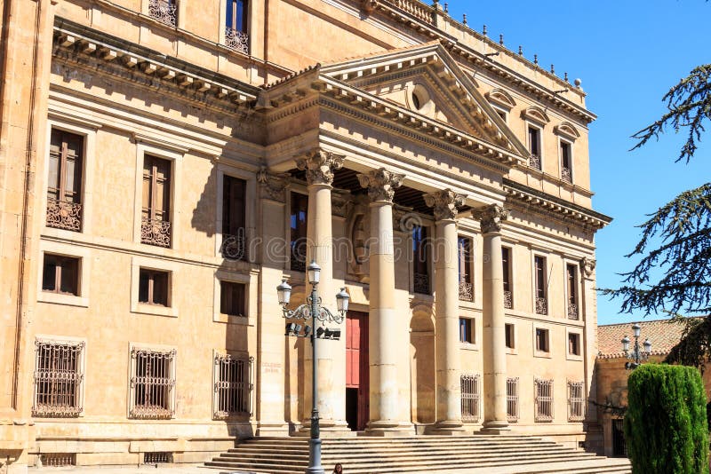 Anaya Palace, Salamanca, Spain Stock Image - Image of column, salamanca ...