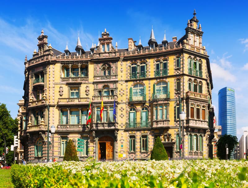 Palacio Palacio Chavarri De Chavarri Fotografía editorial - Imagen de ...