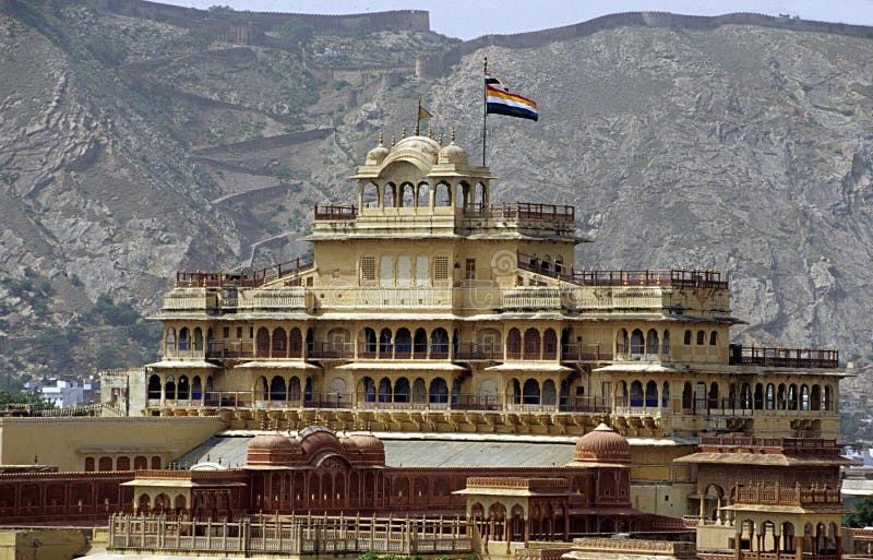 Palacio de Maraja foto de archivo. Imagen de asia, fortaleza - 4334296