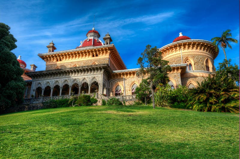 Palacio de Monserrate foto de archivo. Imagen de historia - 35216174