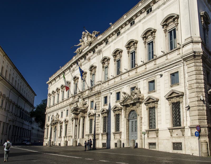 Palacio Roma Italia De Quirinal Foto editorial - Imagen de roma ...