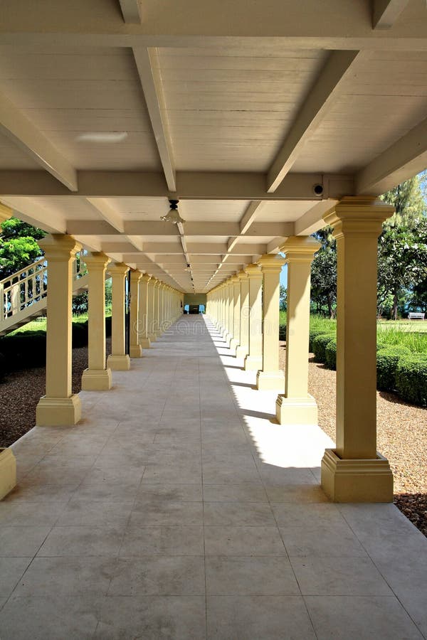 Palacio De Rey Rama 6, Huahin Foto de archivo - Imagen de tailandia ...
