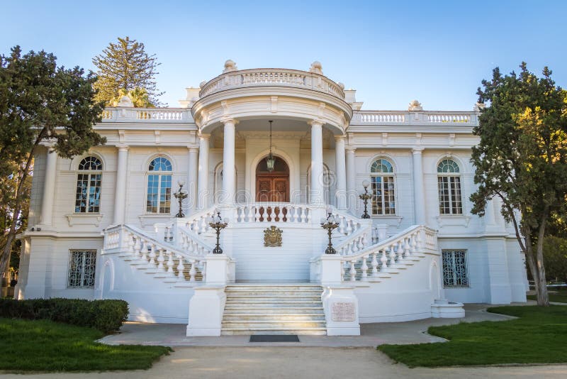 Palacio De Rioja - Vina Del Mar, Chile Foto de archivo editorial ...
