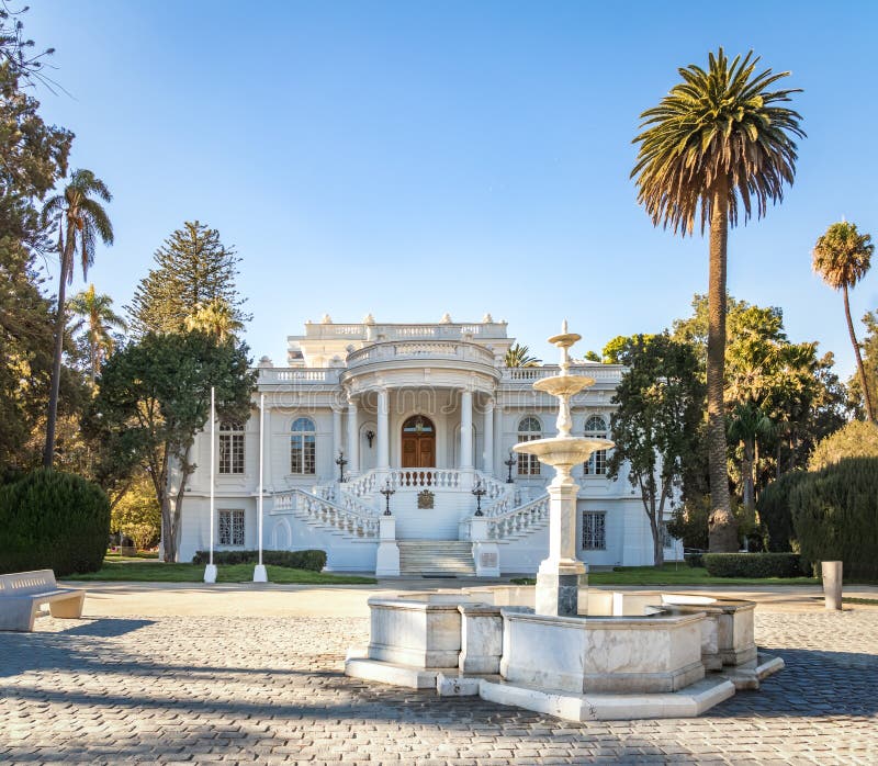 Palacio De Rioja - Vina Del Mar, Chile Imagen de archivo - Imagen de ...