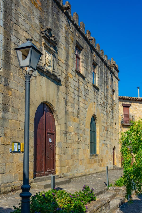 Palacio De Sada Village Sos Del Rey Catolico 库存图片 - 图片 包括有 拱道, 地标 ...
