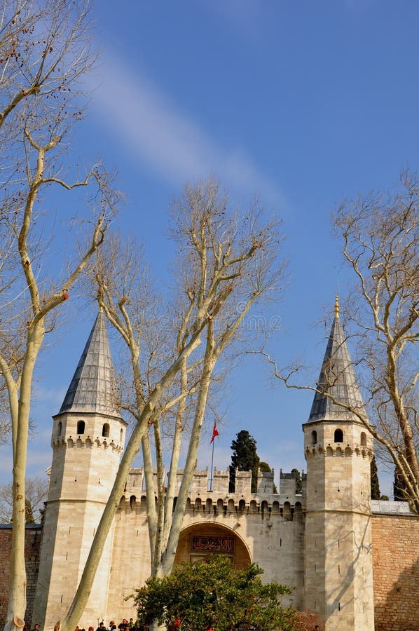 Palacio de Topkapi imagen de archivo. Imagen de puerta - 39513521