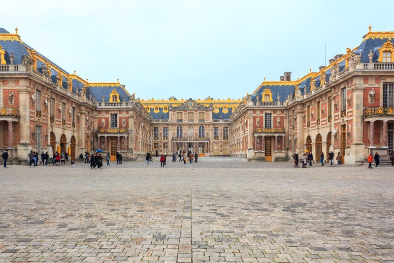 Palacio De Versalles, Símbolo Del Poder De Rey Louis XIV Foto de ...