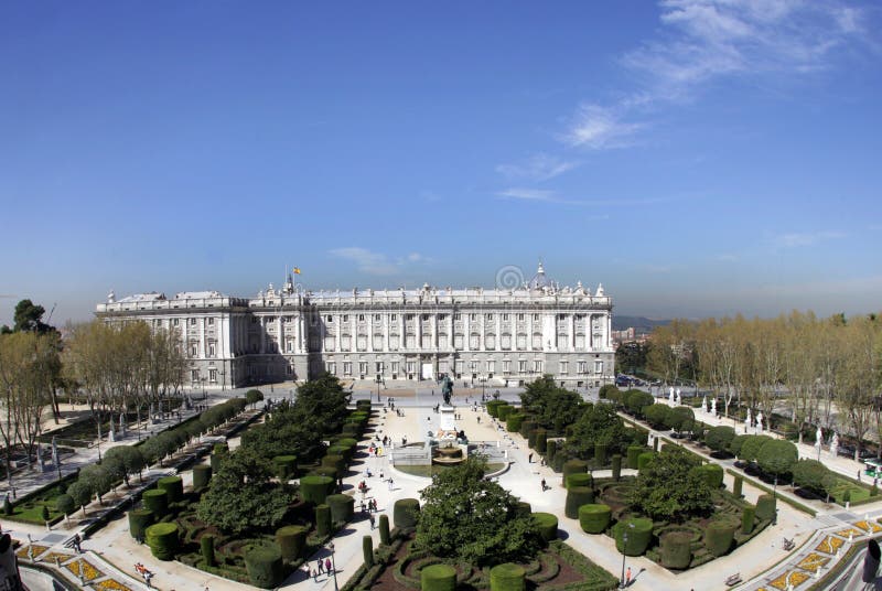 Palacio real stock photo. Image of space, city, luxury - 8905144