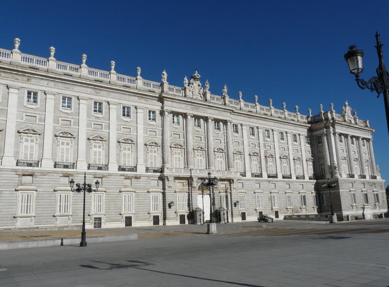 Palacio Real in Madrid, Spain Stock Image - Image of capital, europe ...