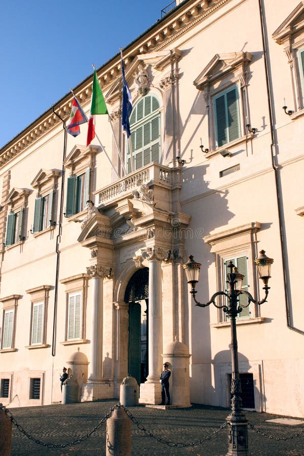 Palacio Roma Italia De Quirinal Foto editorial - Imagen de roma ...
