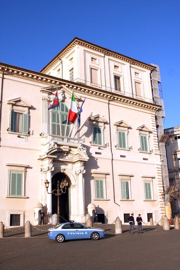 Palacio Roma Italia De Quirinal Foto editorial - Imagen de peculiar ...