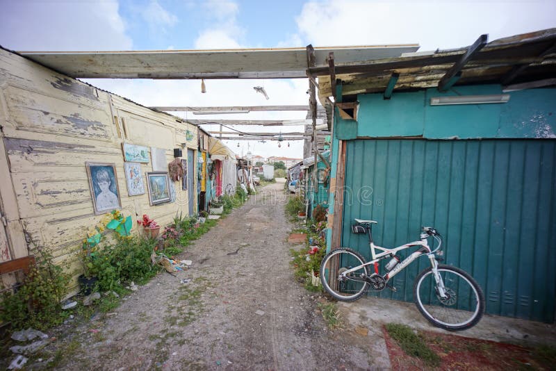 Palafitico Pier Built in a Disorganized and Rustic Way. Recycled ...