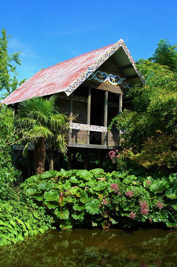 Palafitta stock image. Image of kasteltuinene, lake, arcen - 23426297