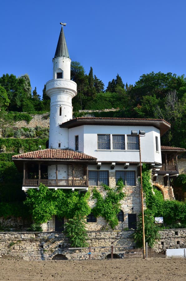 Le Palais De Balchik, Bulgarie Image stock éditorial - Image du royal ...