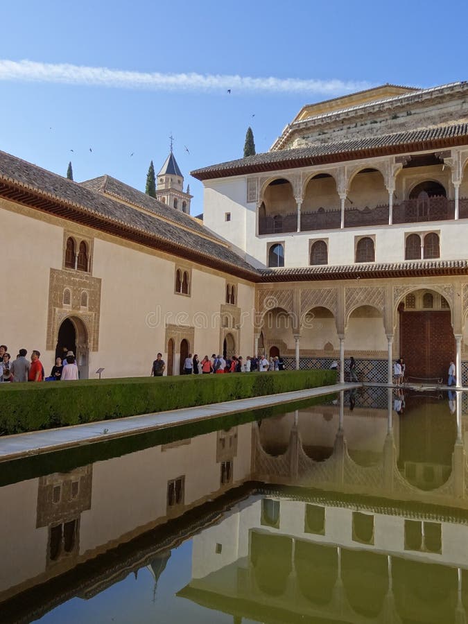 Palais De Comares Alhambra De Grenade Andalousie Espagne Photographie ...