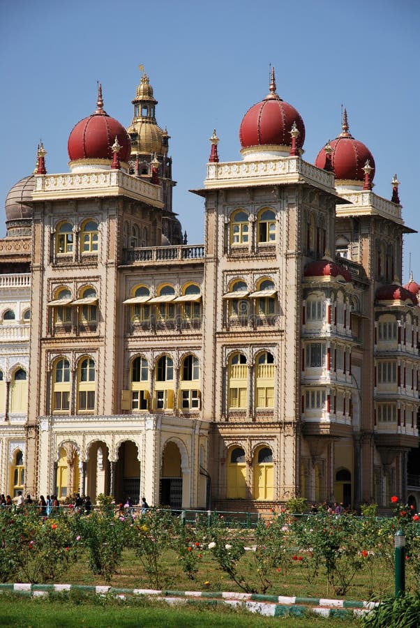 Palais de Mysore en Inde photo stock. Image du culture - 18829832