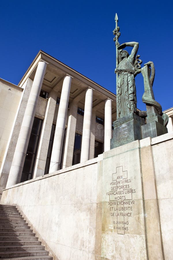Palais de Tokyo in Paris stock image. Image of landmarks - 34956349
