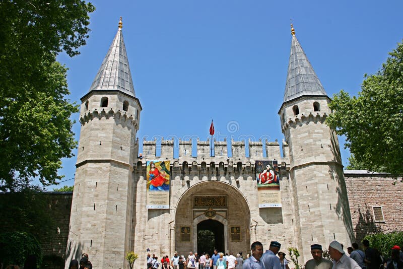 Palais De Topkapi, Istanbul Photographie éditorial - Image du moyen ...
