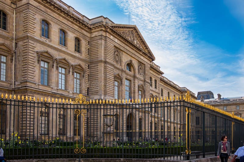Palais Du Louvre in Paris, France Editorial Image - Image of palace ...