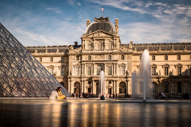 Palais Du Louvre in Paris, France Editorial Photo - Image of landmark ...
