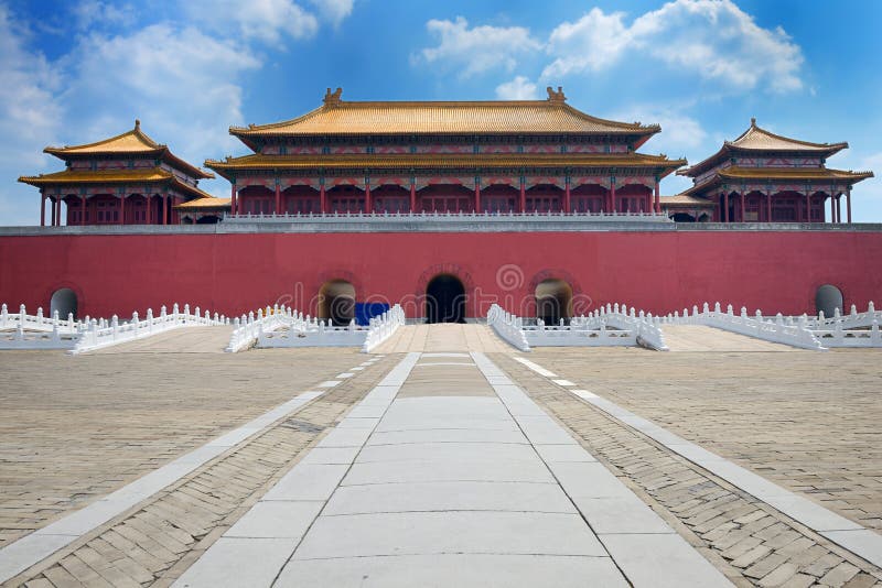 Palais interdit image stock. Image du interdit, historique - 136311