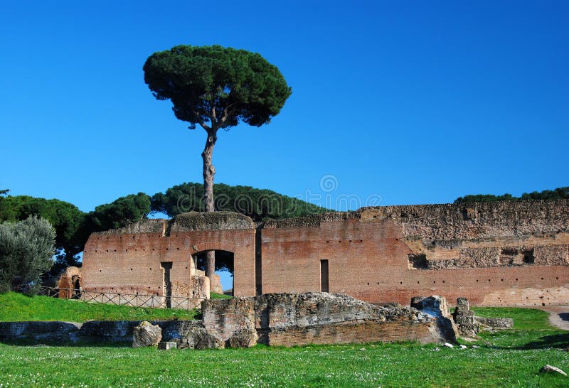 Palatin Hill in Rome stock photo. Image of palatin, ancient - 9320920