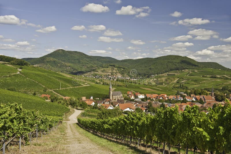Palatinate Wine Country stock photo. Image of blue, tourism - 13452710