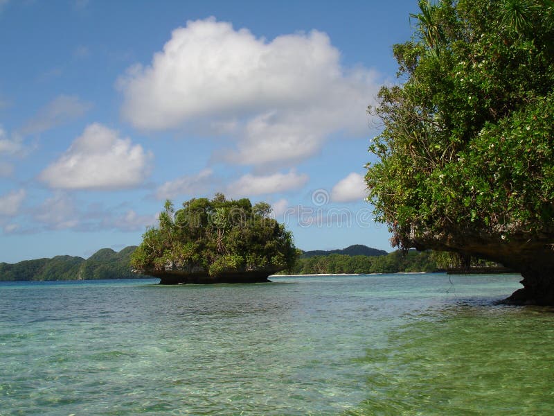 Rock Islands in Palau stock image. Image of island, turquoise - 23966003