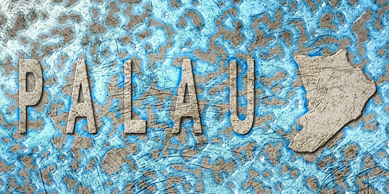 Palau Water Management Concept Stock Illustration - Illustration of ...