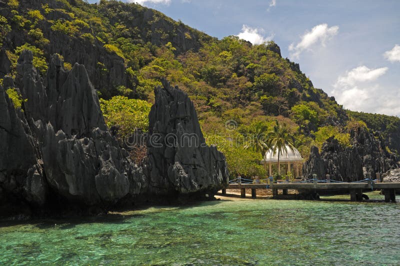 Palawan Island stock image. Image of color, palm, land - 23017655