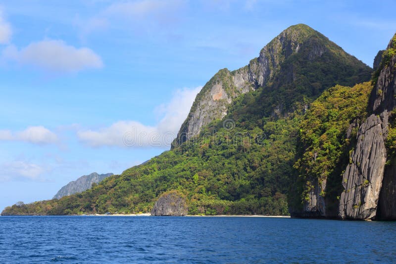 Palawan island nature stock image. Image of island, paradise - 250538239
