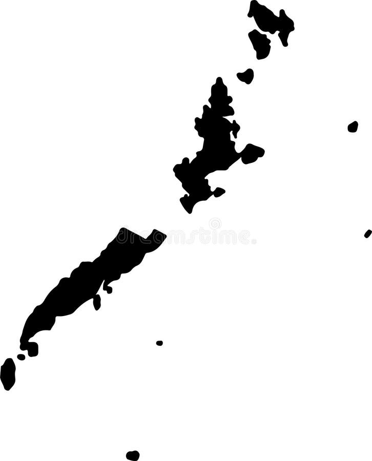 Palawan Philippines Silhouette Map with Transparent Background Stock ...