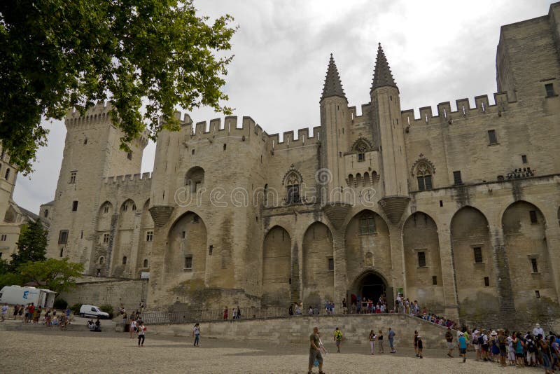 Palazzo Del ` S Di Papa a Avignone, Provenza DES Papes Di Palais ...