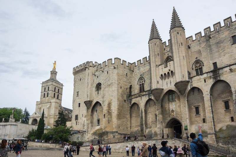 Palazzo Del Papa Di Avignon, Francia Fotografia Editoriale - Immagine ...