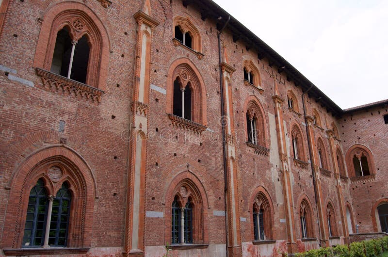 Palazzo Ducale - Vigevano stock photo. Image of palazzo - 70728392