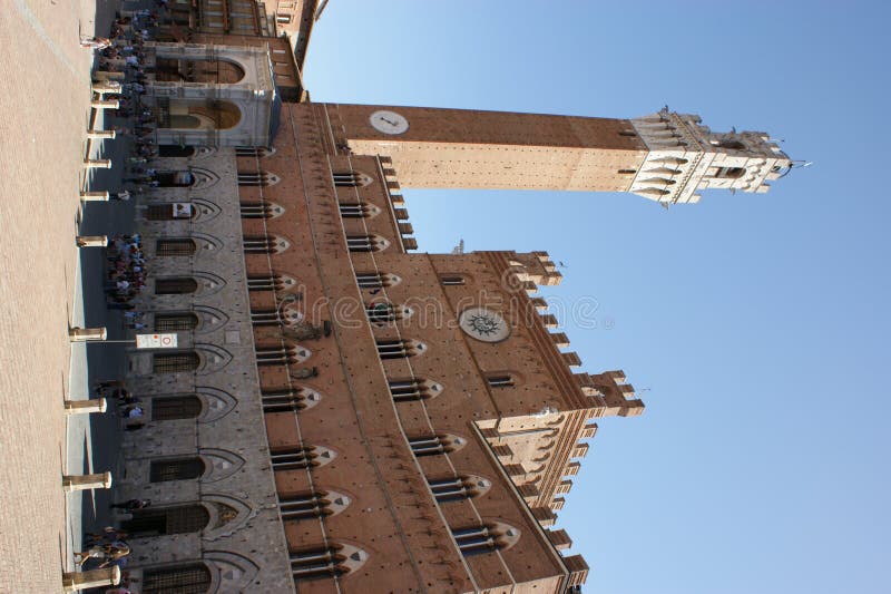 Sienna bell tower stock photo. Image of italy, church, bell - 394042