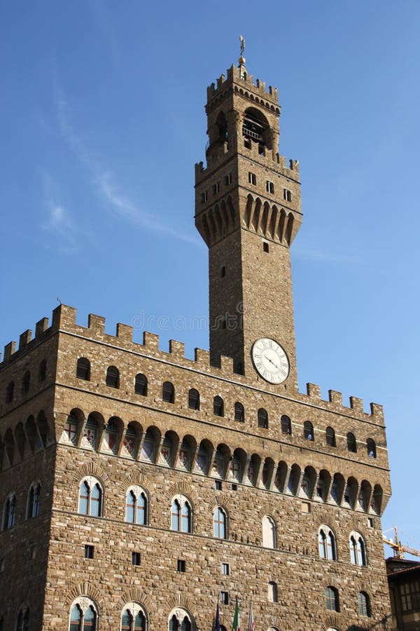 Palazzo Vecchio stock photo. Image of vintage, florence - 11698426